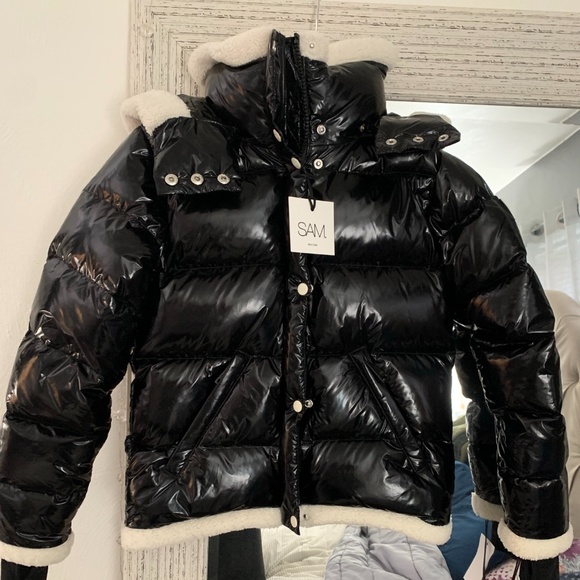 SAM. | Jackets & Coats | Sam Shearling Puffer | Poshmark